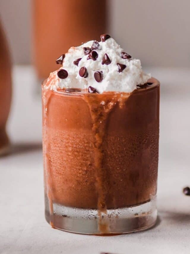 Vegan Chocolate Sweet Potato Milkshake - Rainbow Plant Life