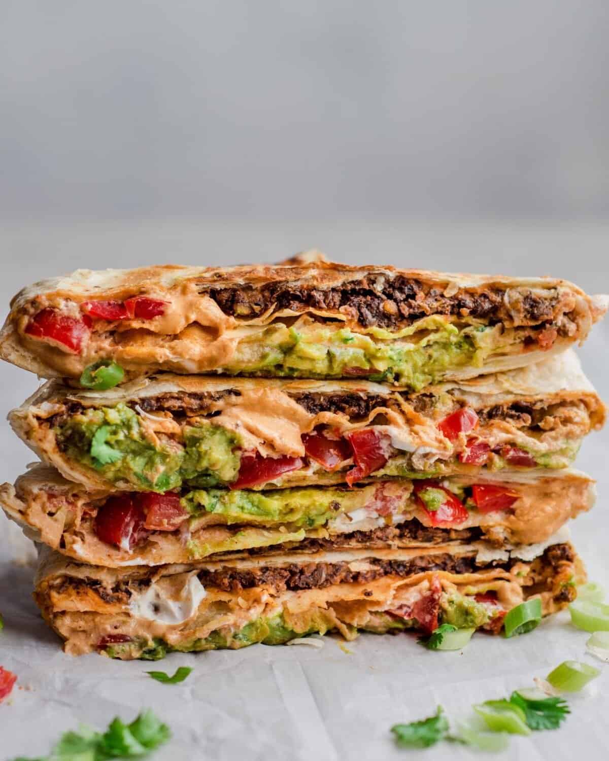 The BEST Vegan Crunchwrap Supreme - Rainbow Plant Life