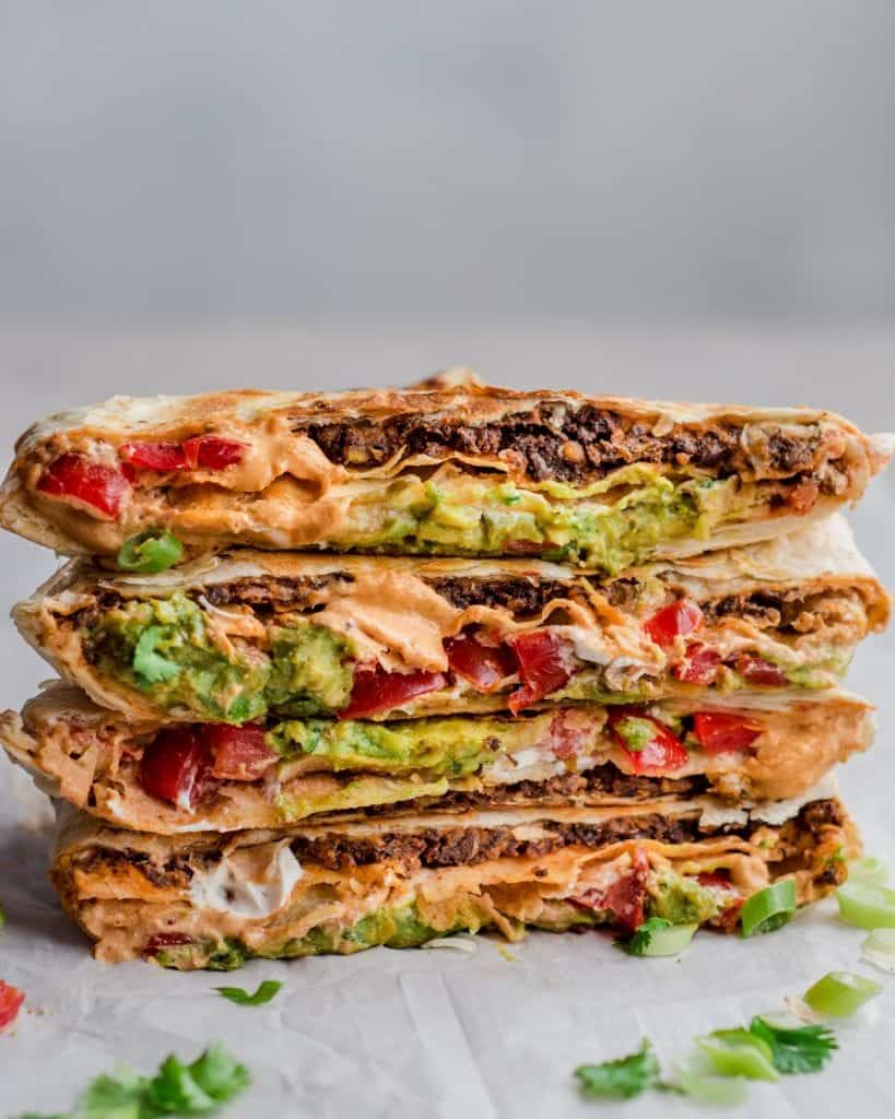 The BEST Vegan Crunchwrap Supreme - Rainbow Plant Life