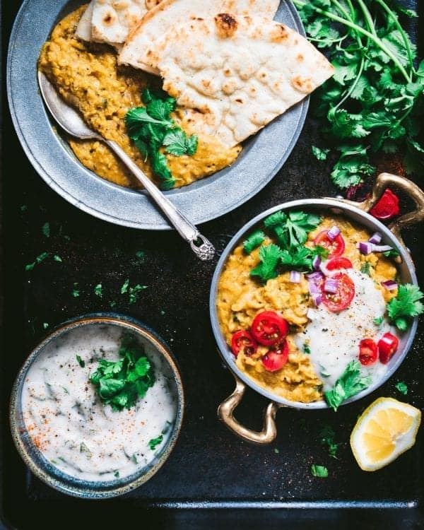 Vegan Raita (Indian Yogurt Dip) - Rainbow Plant Life