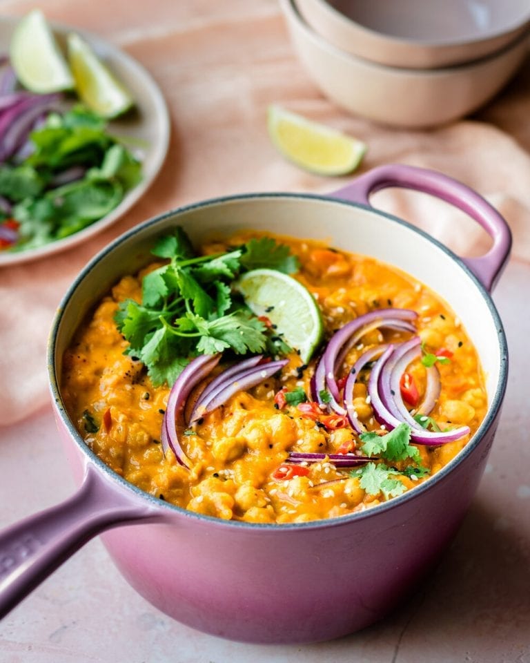 Vegan Thai Kabocha Squash Curry - Rainbow Plant Life