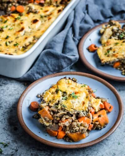 Creamy Lentil and Vegetable Bake (Vegan, Gluten-Free) - Rainbow Plant Life