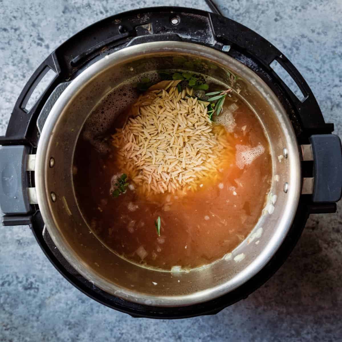 instant-pot-chickpea-orzo-soup-rainbow-plant-life