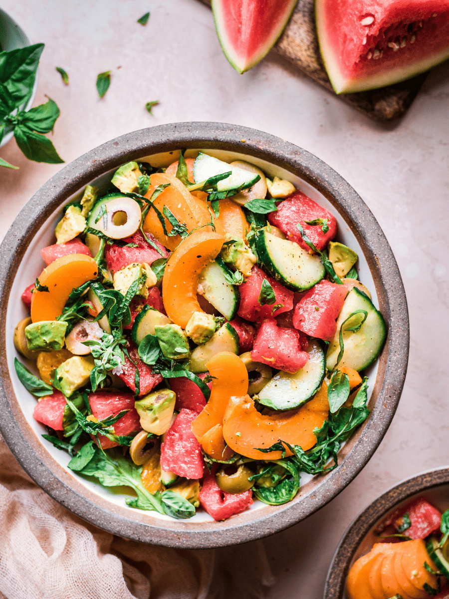 Watermelon Cucumber Salad - Rainbow Plant Life