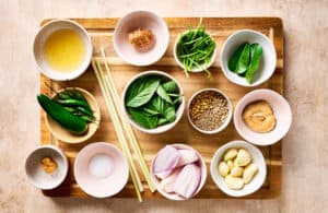 Homemade Thai Green Curry Paste - Rainbow Plant Life