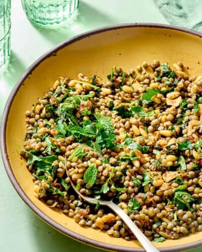 Lentil Salad with Fresh Herbs - Rainbow Plant Life