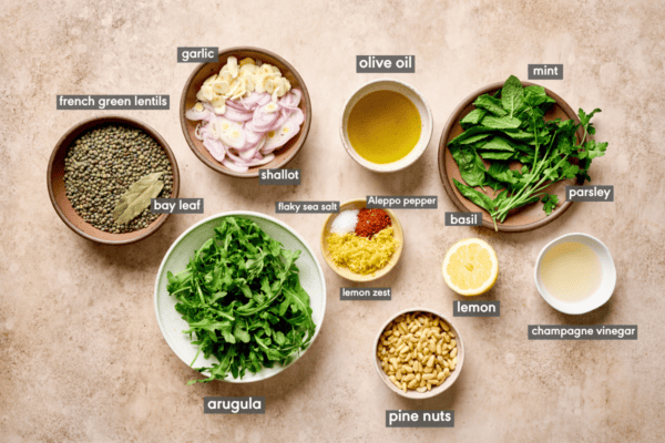 Mediterranean Lentil Salad - Rainbow Plant Life
