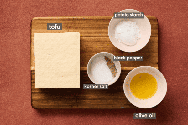 Simple Baked Tofu Rainbow Plant Life