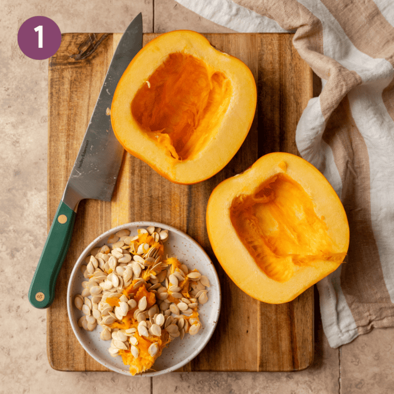 Roasted Pumpkin Salad with Balsamic Vinaigrette - Rainbow Plant Life