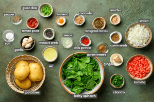 Saag Aloo - Rainbow Plant Life