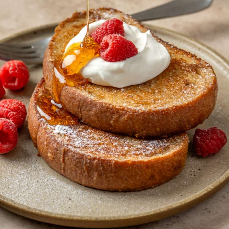 Vegan French Toast - Rainbow Plant Life