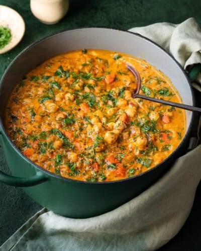 Lemon Chickpea Soup - Rainbow Plant Life