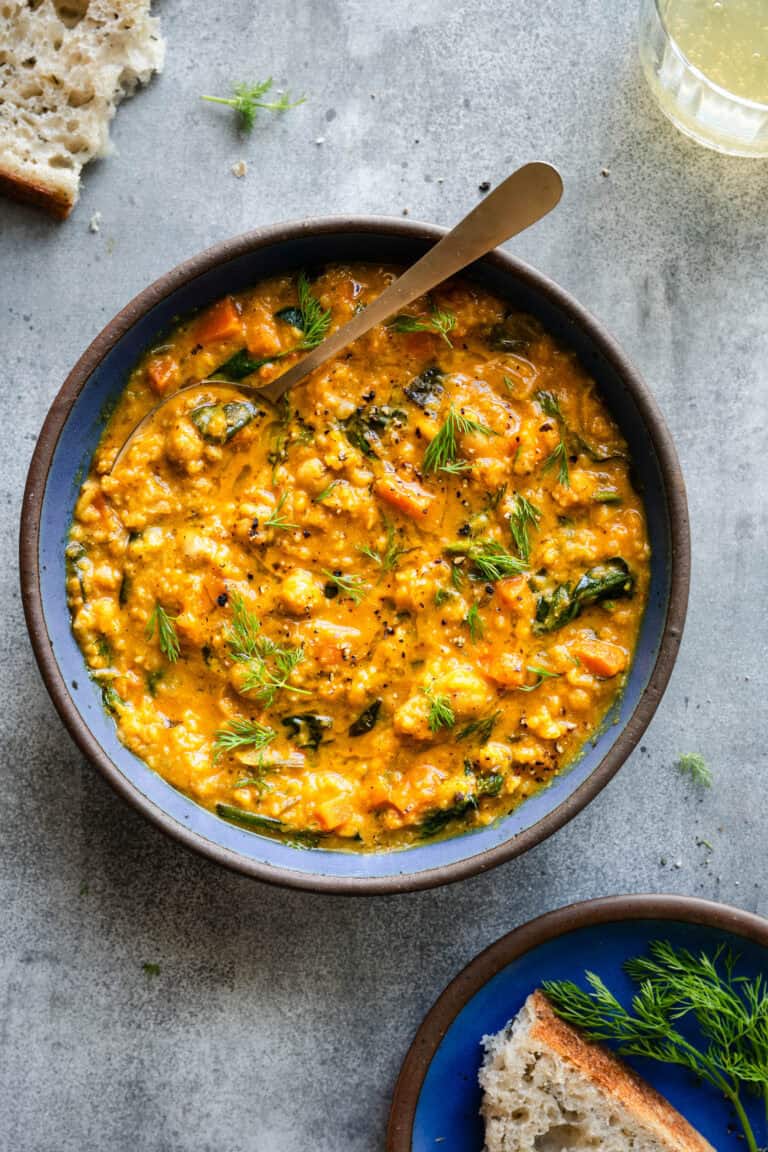 Lemony Chickpea Soup - Rainbow Plant Life