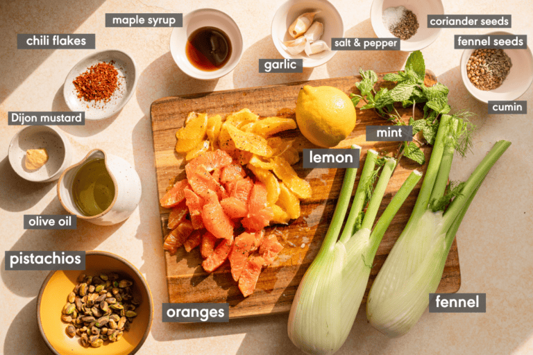 Fennel Orange Salad - Rainbow Plant Life