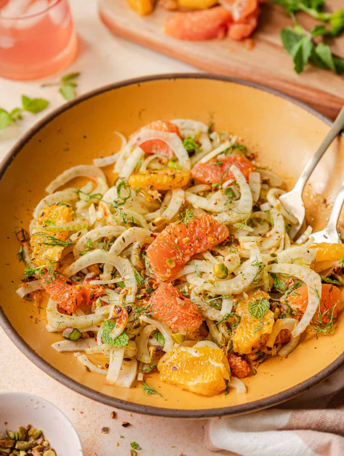 Fennel Orange Salad - Rainbow Plant Life
