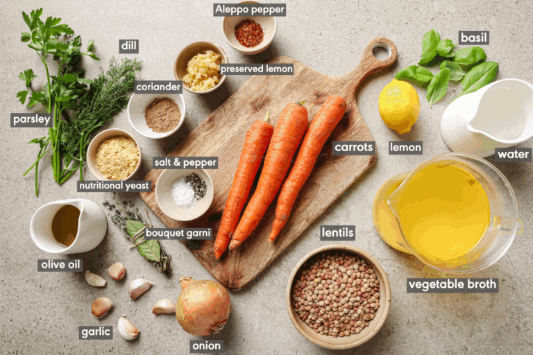 Mediterranean Lentil Soup - Rainbow Plant Life
