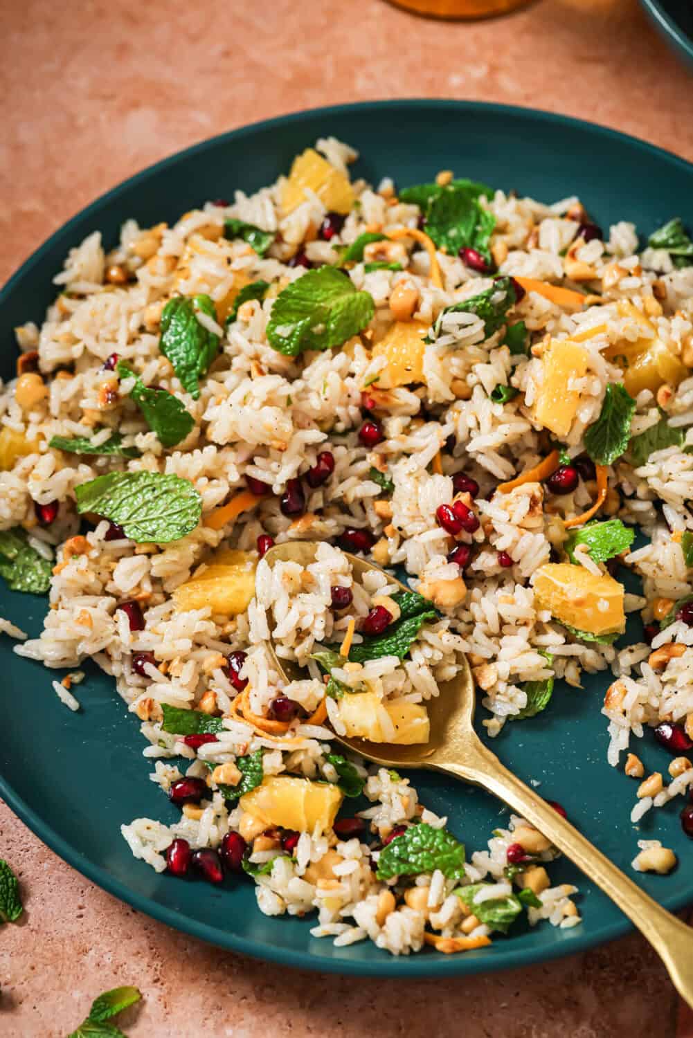 Herbed Rice Salad with Citrus Dressing - Rainbow Plant Life